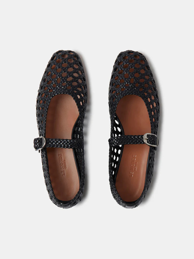 Mary Jane Woven Leather Shoes – KABE SHOP INC